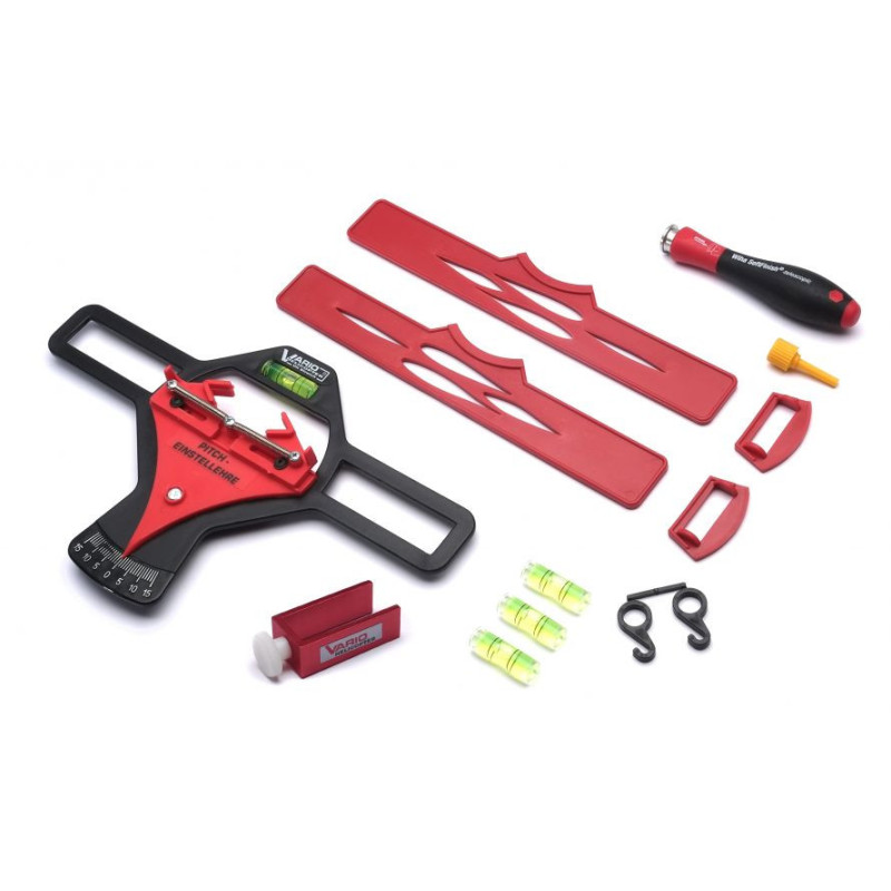 Rotor head setting-up tools