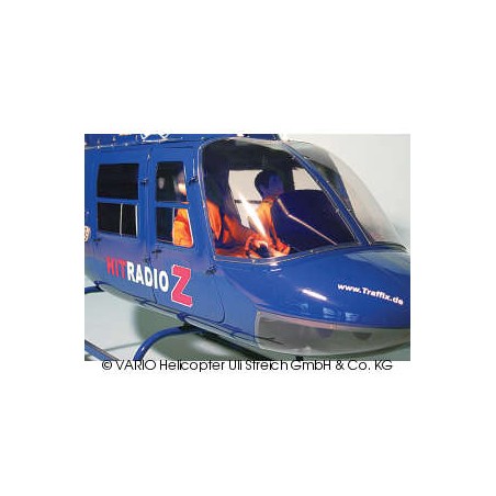 Glazing set big Jet Ranger blue
